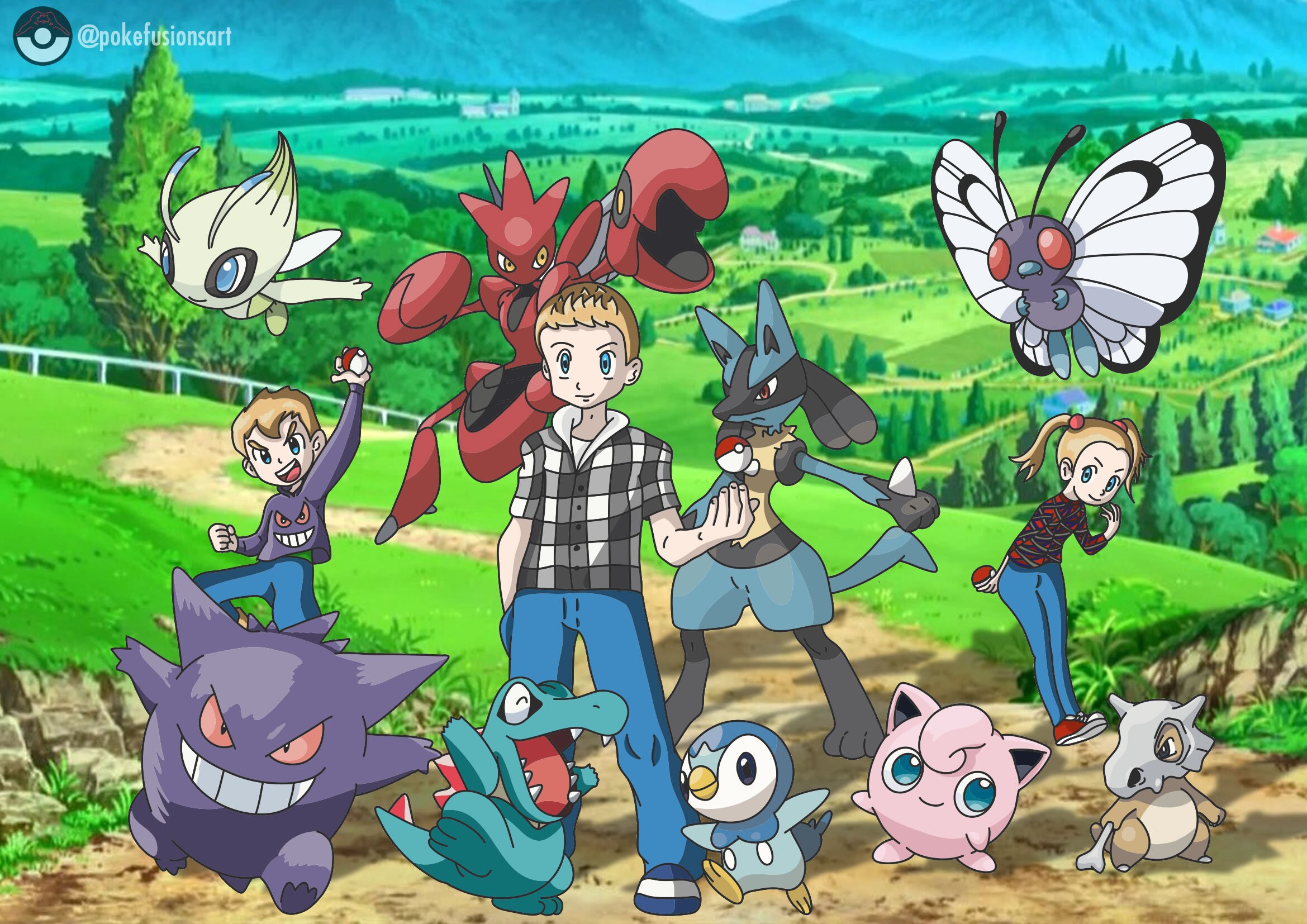 Custom Pokemon Team Order Become a Pokemon Trainer - Etsy