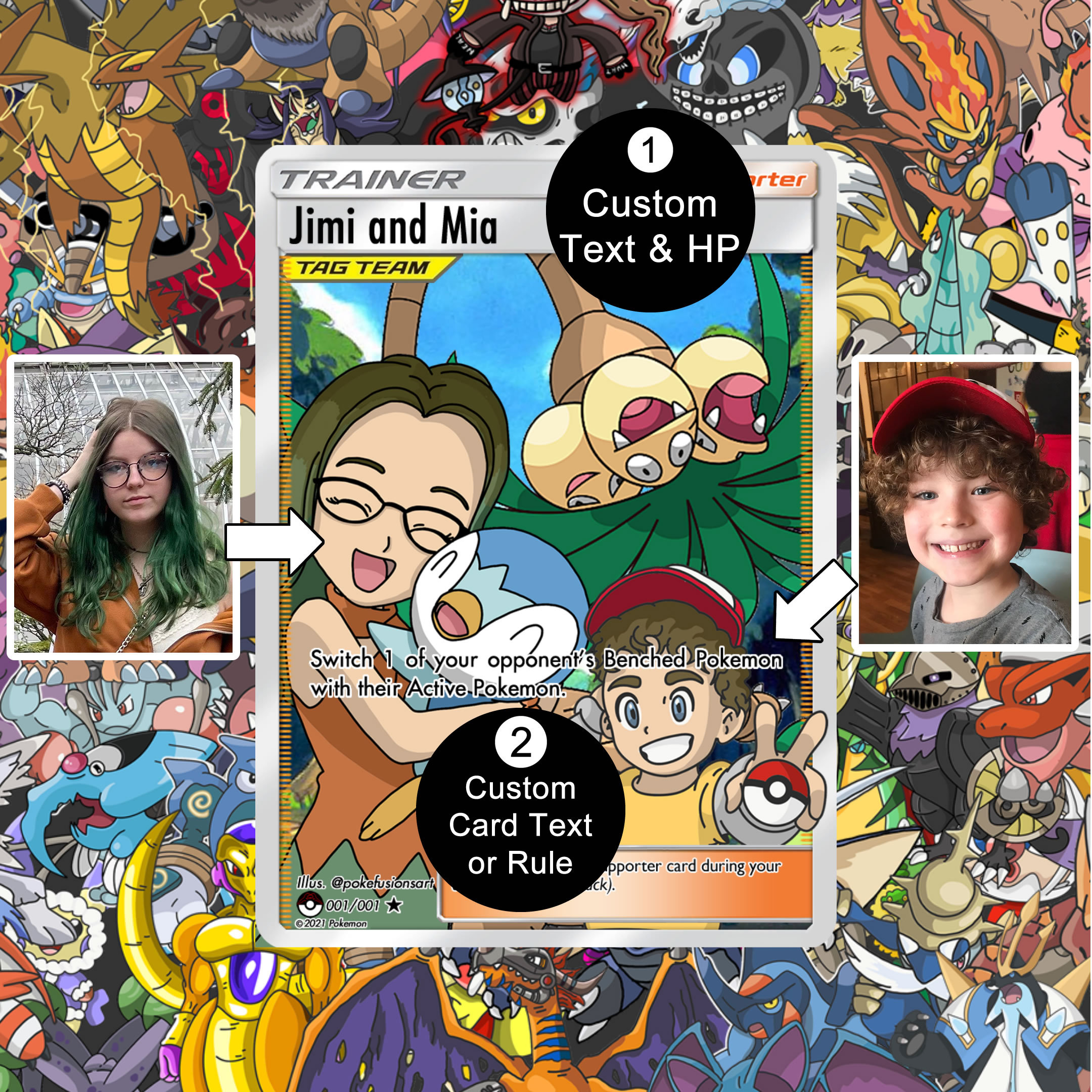 Create A Pokemon Trainer Card