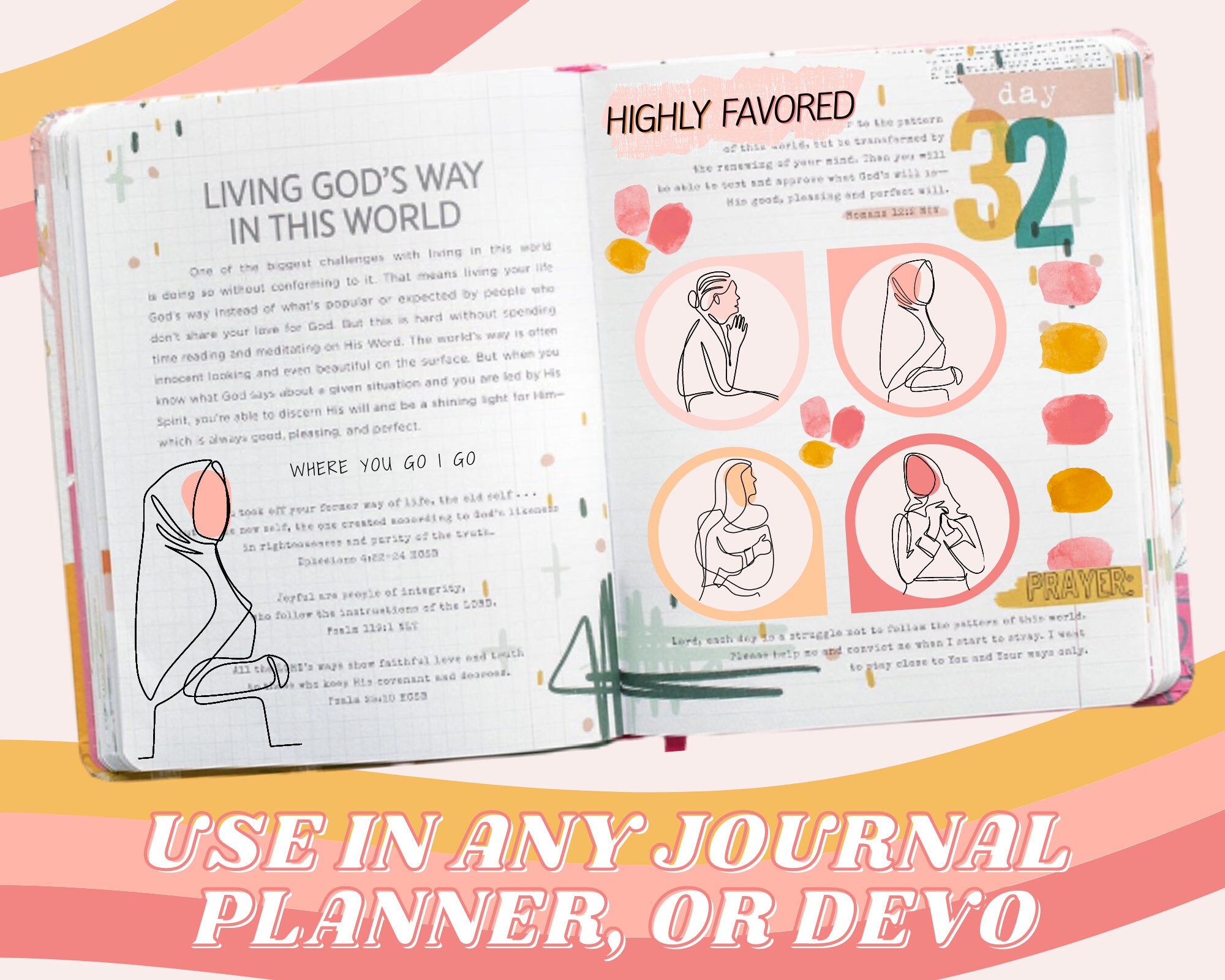 Mary Ruth Sarah Ester Printable Stickers for Bible | Etsy