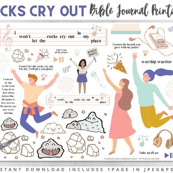 Christian Praise Clipart - Etsy