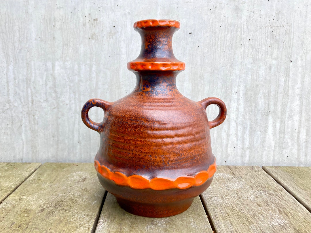 Vintage 1960s West German Fat Lava Amphora Vase for Carsten's ...
