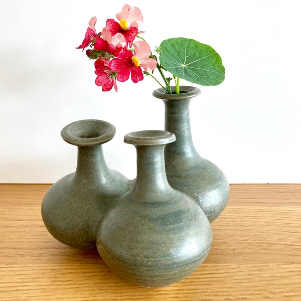 Triple Bud Vase - Etsy