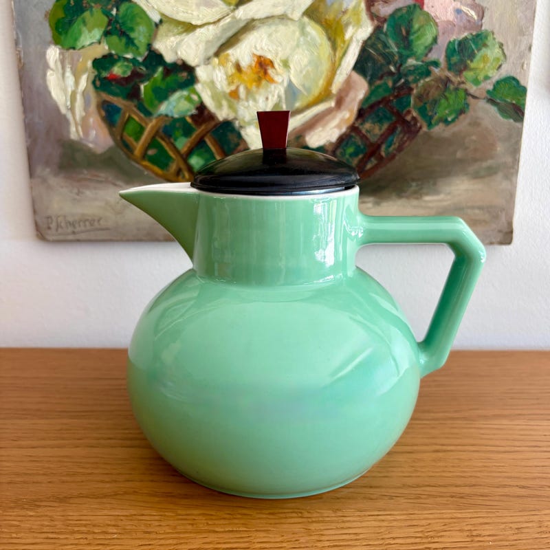 Art Deco Teapot - Etsy