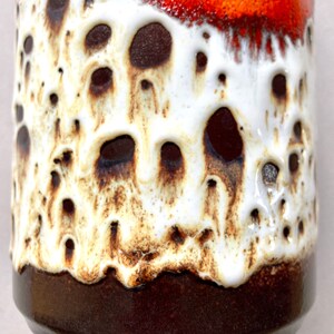 Collection of 3 Authentic Mid-century West German Fat Lava Vases ...