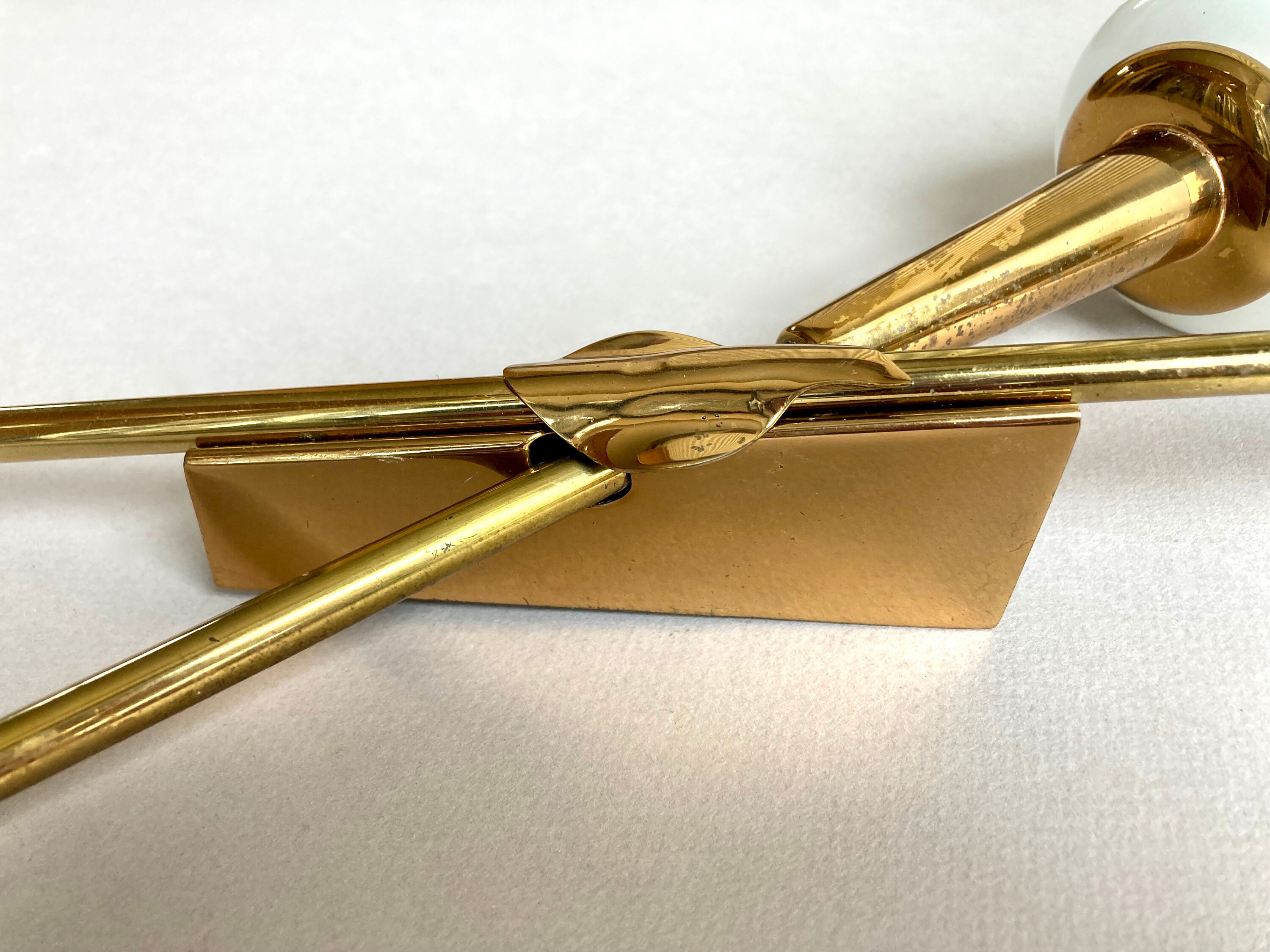 Mid-century Modern French Wall Mounted Scone Lamp Vintage - Etsy