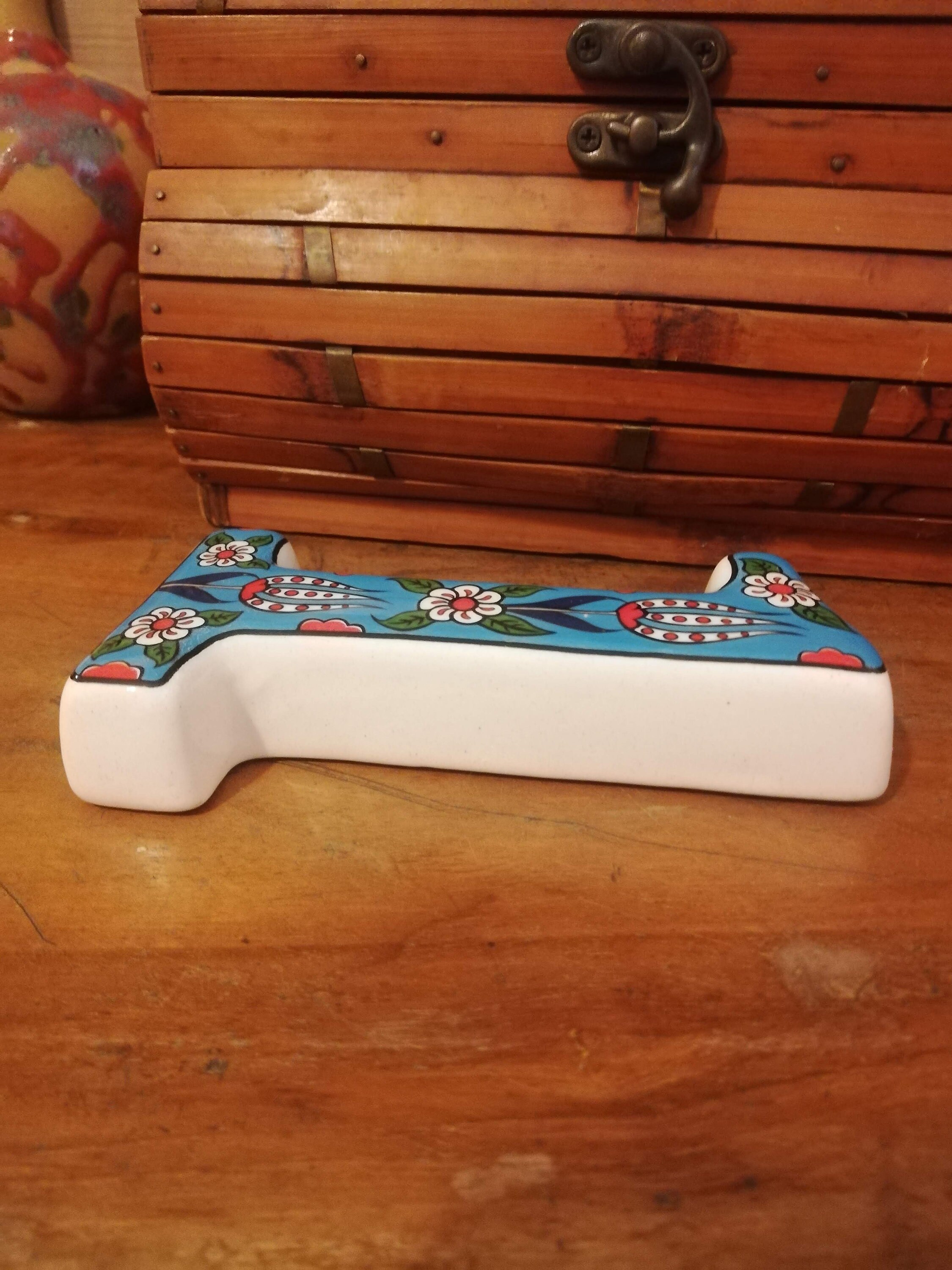 Door Numbers | Handmade Ceramic Floral House Numbers | Spring Floral ...