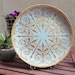 Ceramic Wall Engraved Plate Decorative Plate Gold Wall - Etsy