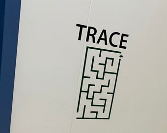 Trace - Sensory Path, Sensory, Wall Decals, Educational Decal, School ...
