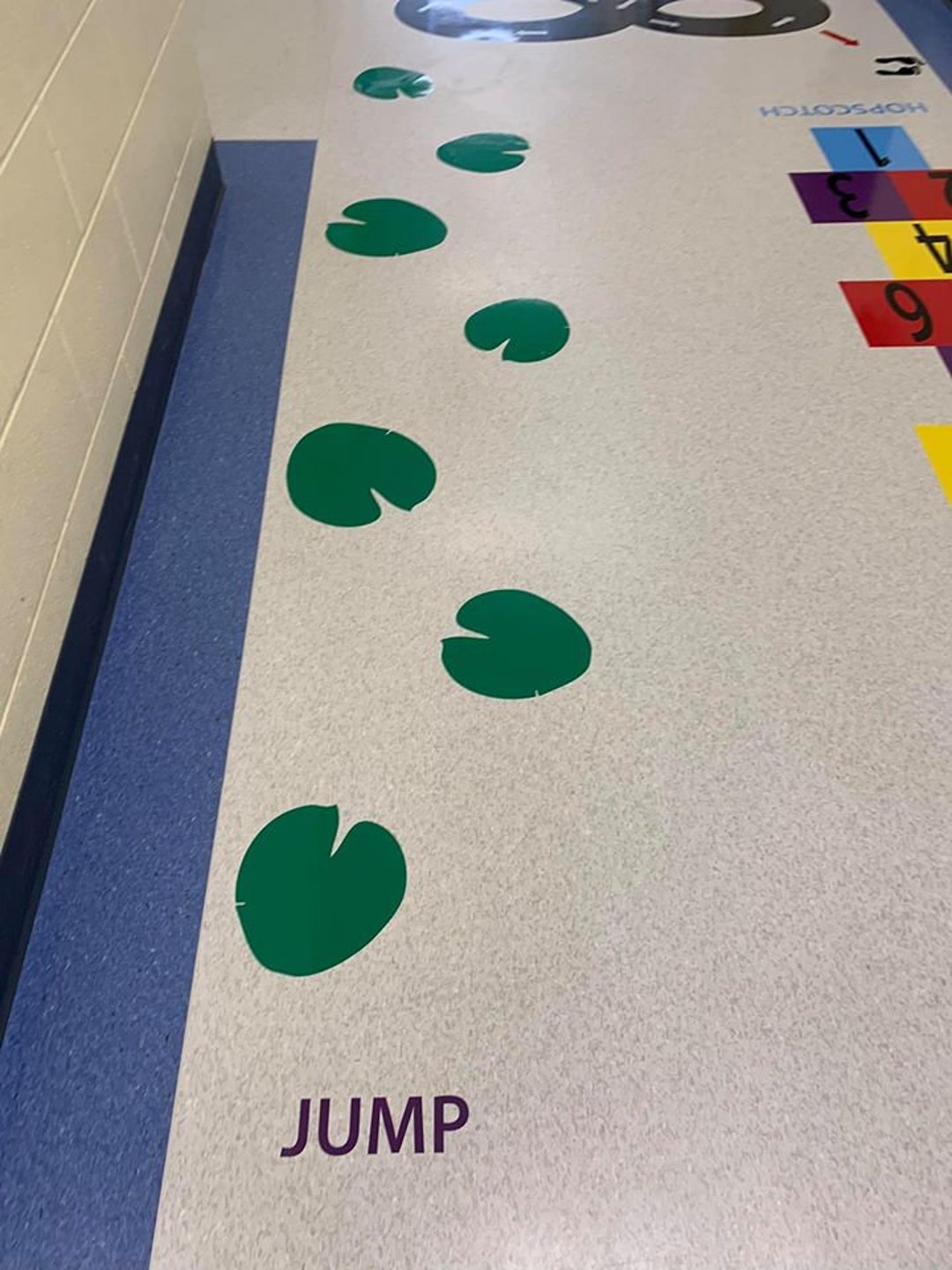 Leap Jump, Sensory Path, Sensory, Wall Decals, Educational Decal ...