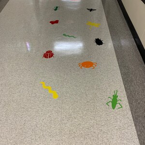 Bug Stomp, Sensory Path, Sensory, Wall Decals, Educational Decal ...