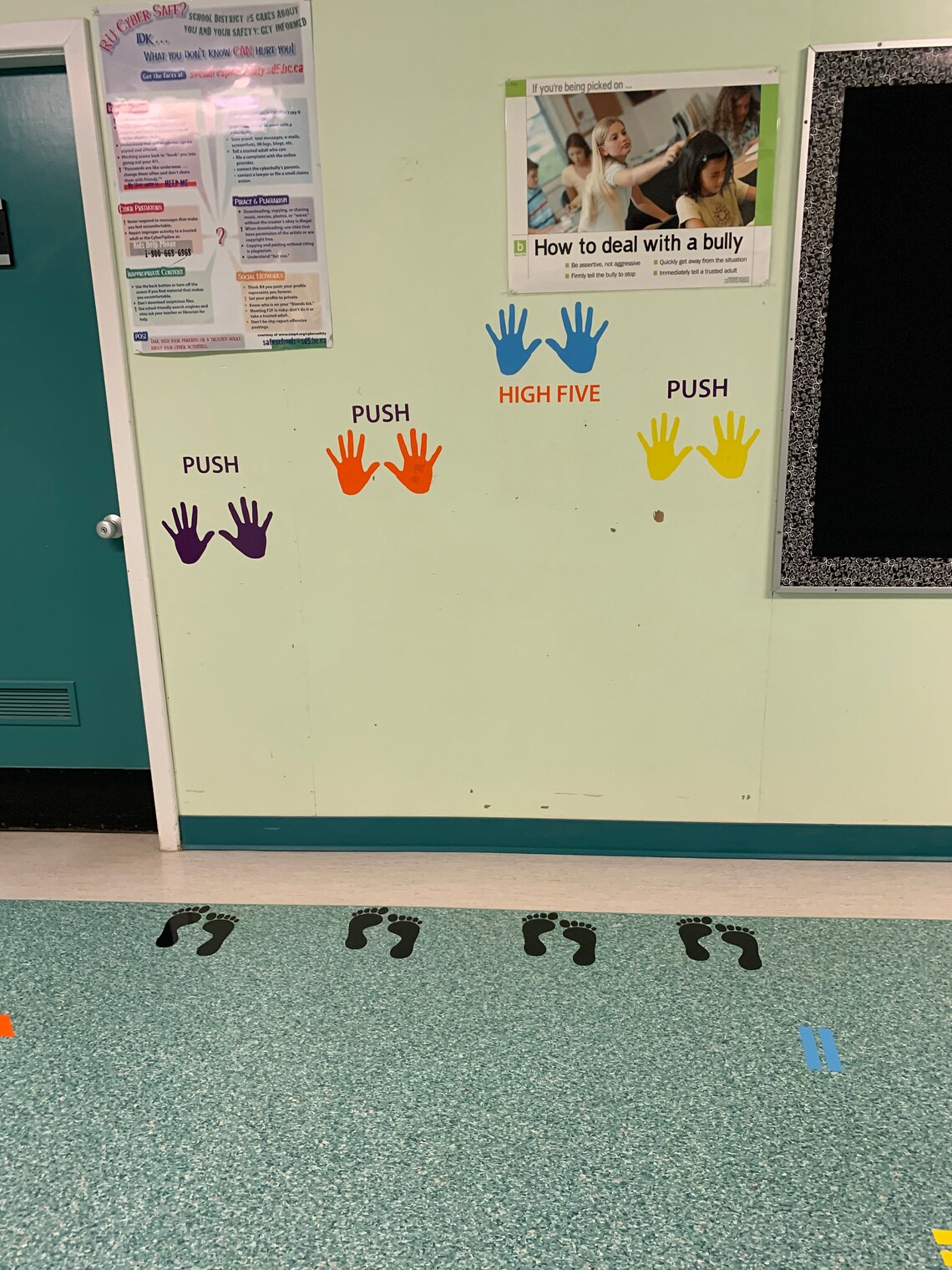 High Five Push Wall, Sensory Path, Sensory, Wall Decals, Educational ...