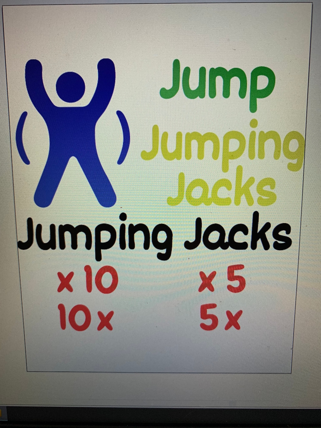 Jumping Jacks Decal, Sensory Path, Sensory, Wall Decals, Educational ...