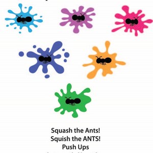 Squish the Ants, Sensory Path Decals - Etsy