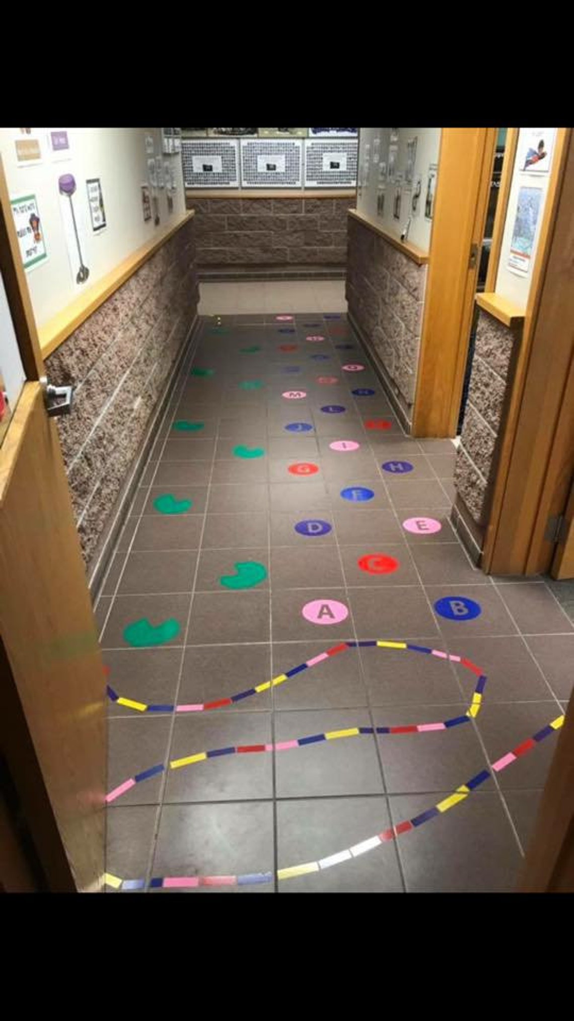 Side Jumps, Sensory Path, Sensory, Wall Decals, Educational Decal ...