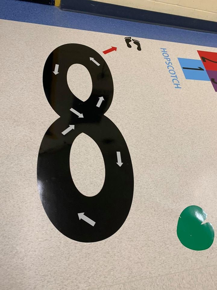 Figure 8 - Infinity Path, Sensory Path, Sensory, Wall Decals ...