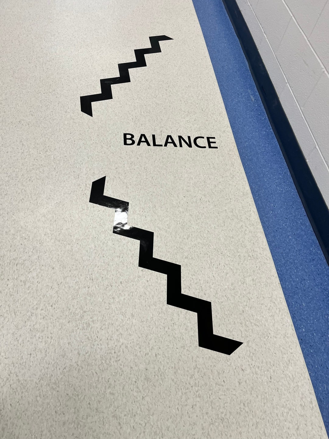 Balance Lines, Sensory Path, Sensory, Wall Decals, Educational Decal ...