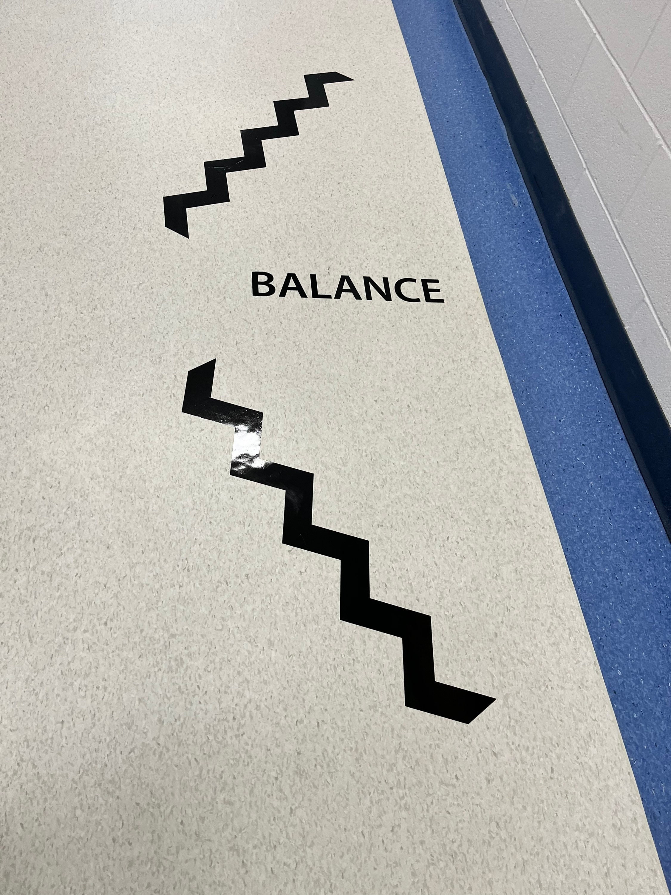 Balance Lines, Sensory Path, Sensory, Wall Decals, Educational Decal ...