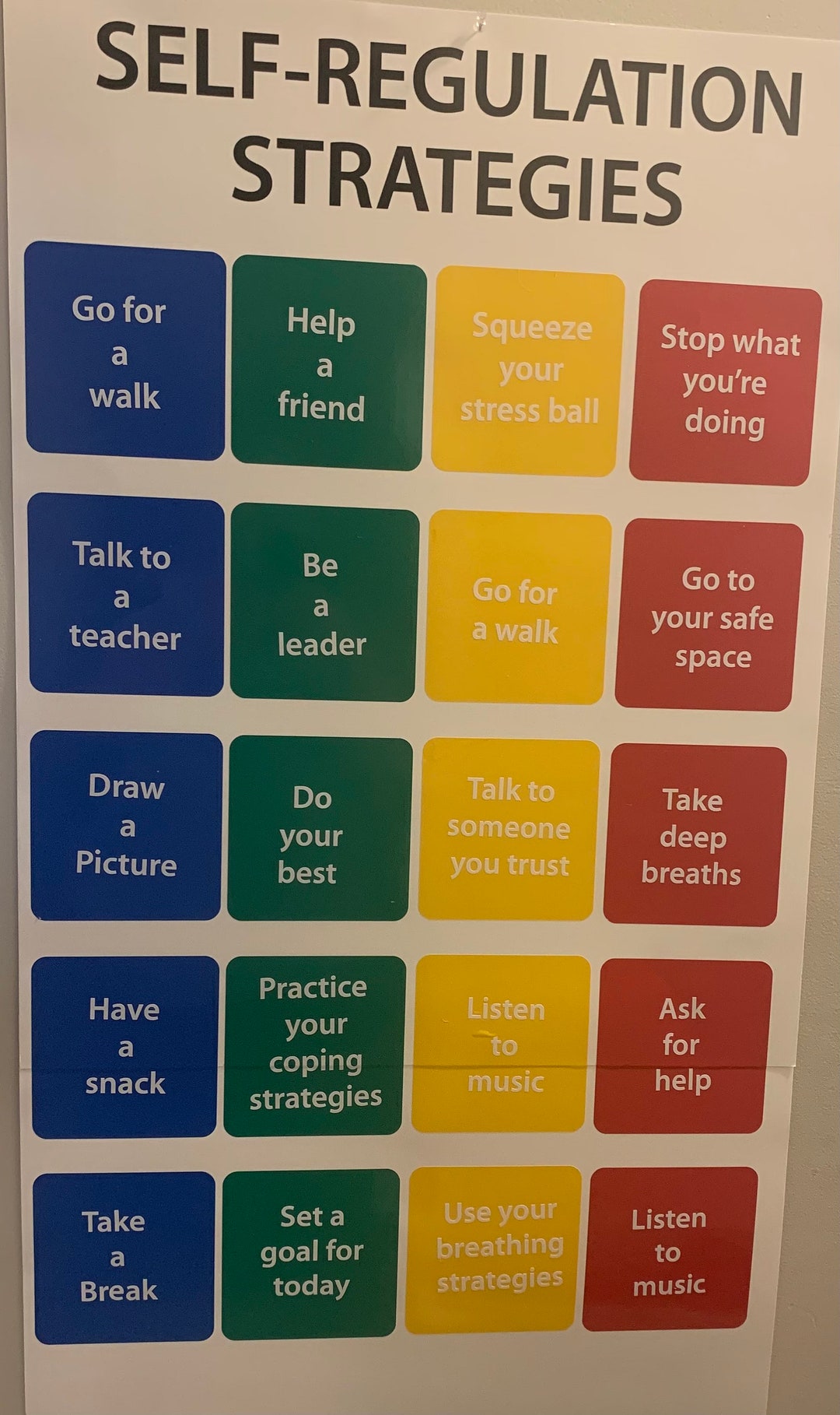 Self Regulation Strategies - Etsy