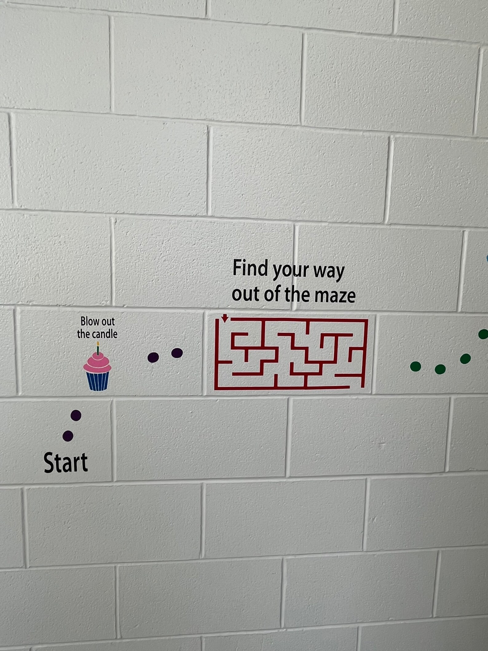 Maze, Sensory Path, Sensory, Wall Decals, Educational Decal, School ...