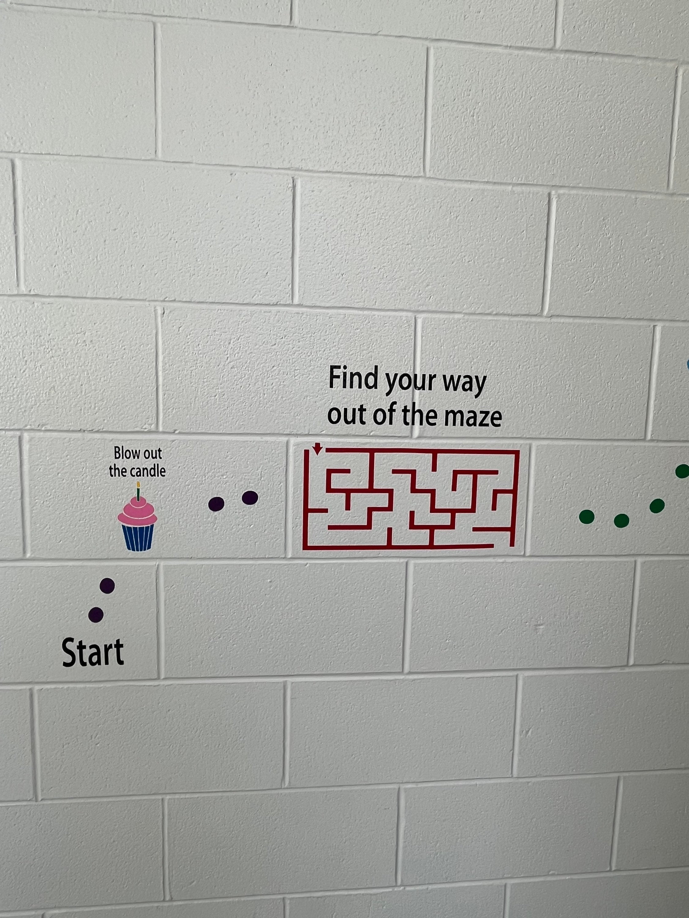 Maze, Sensory Path, Sensory, Wall Decals, Educational Decal, School ...