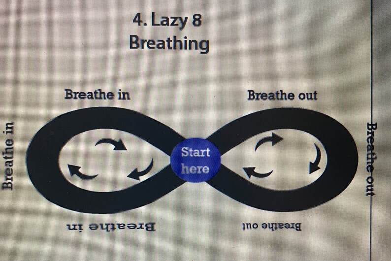 Lazy 8 Breathing - Etsy