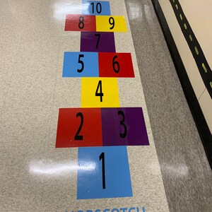 Hopscotch, Sensory Path, Sensory, Wall Decals, Educational Decal ...