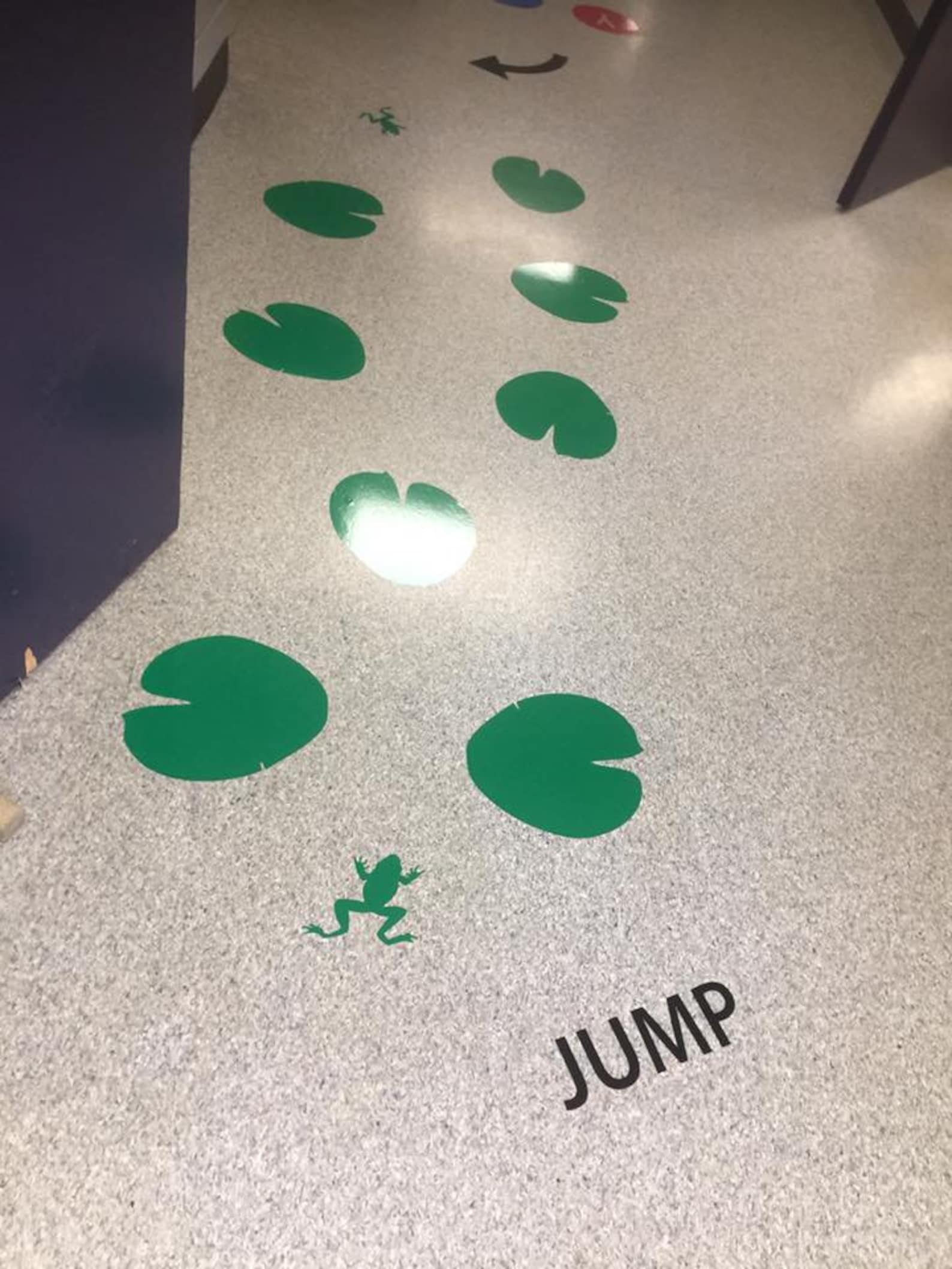Leap Jump, Sensory Path, Sensory, Wall Decals, Educational Decal ...