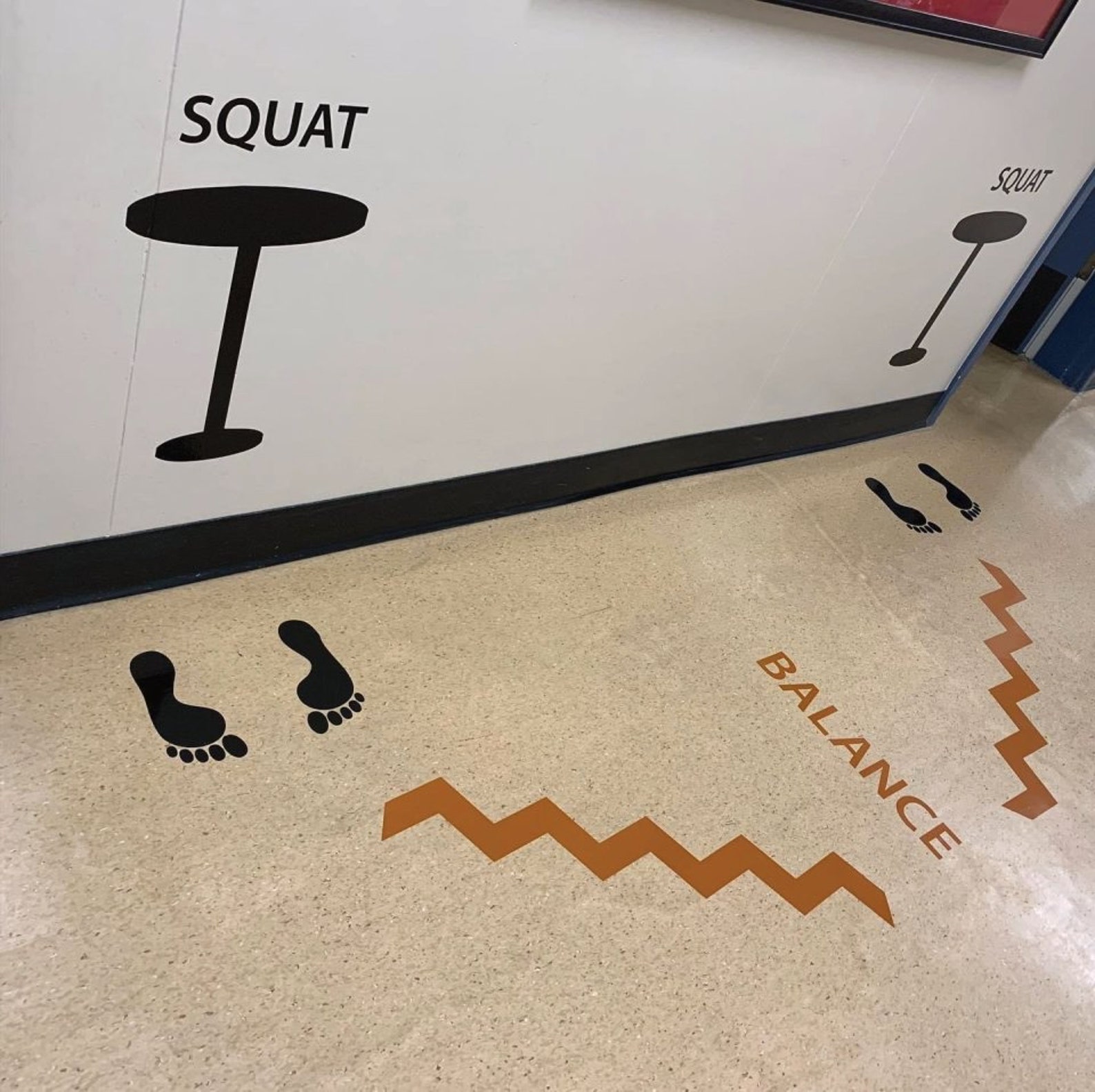 Balance Lines, Sensory Path, Sensory, Wall Decals, Educational Decal ...