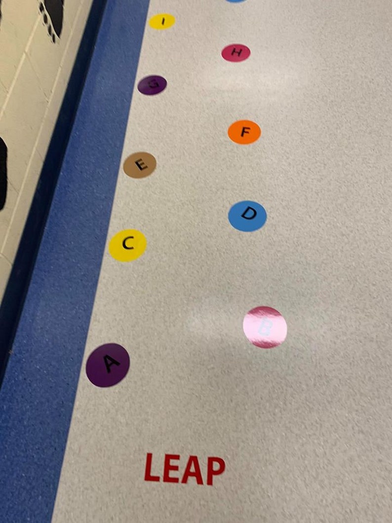 Leap ABC, Sensory Path, Sensory, Wall Decals, Educational Decal, School ...