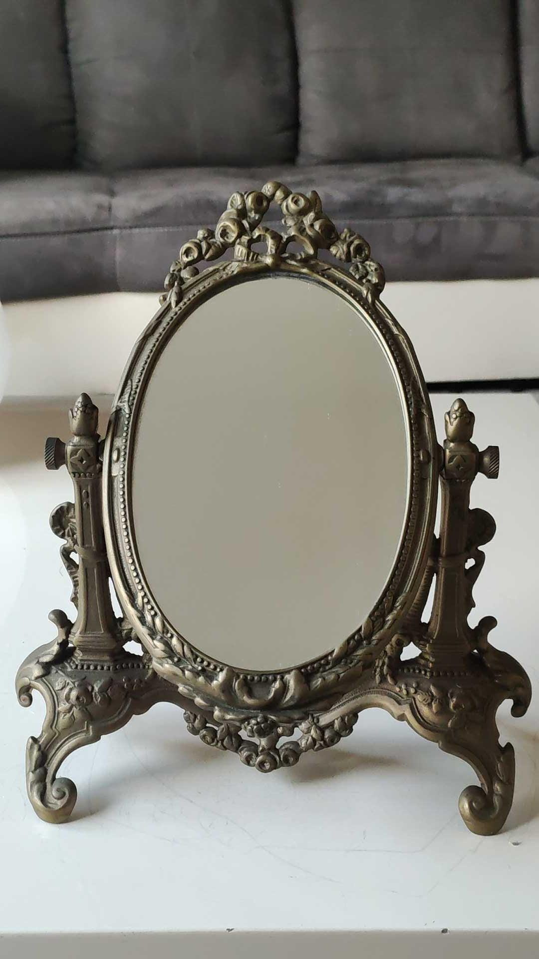 Antique Empire/louis XVI Style Table Mirror/psyche Dressing Table in ...