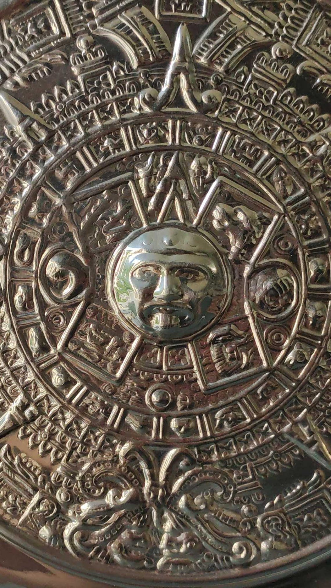 Decoration/wall Plaque Decorative Solar Calendar Mayan/aztec, Mexico in ...