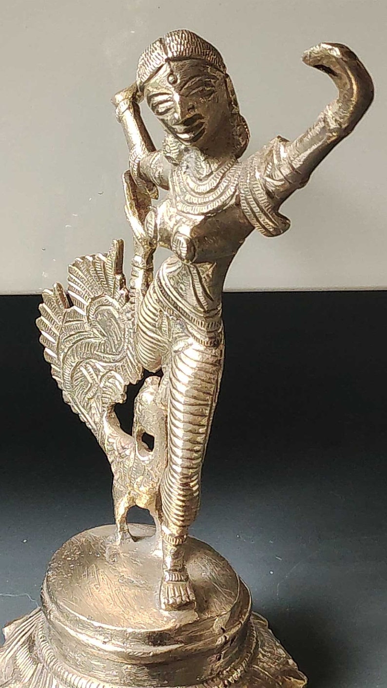 Sculpture/figurine Hindu Goddess Parvati, Dancing on a Lotus Bed, a ...