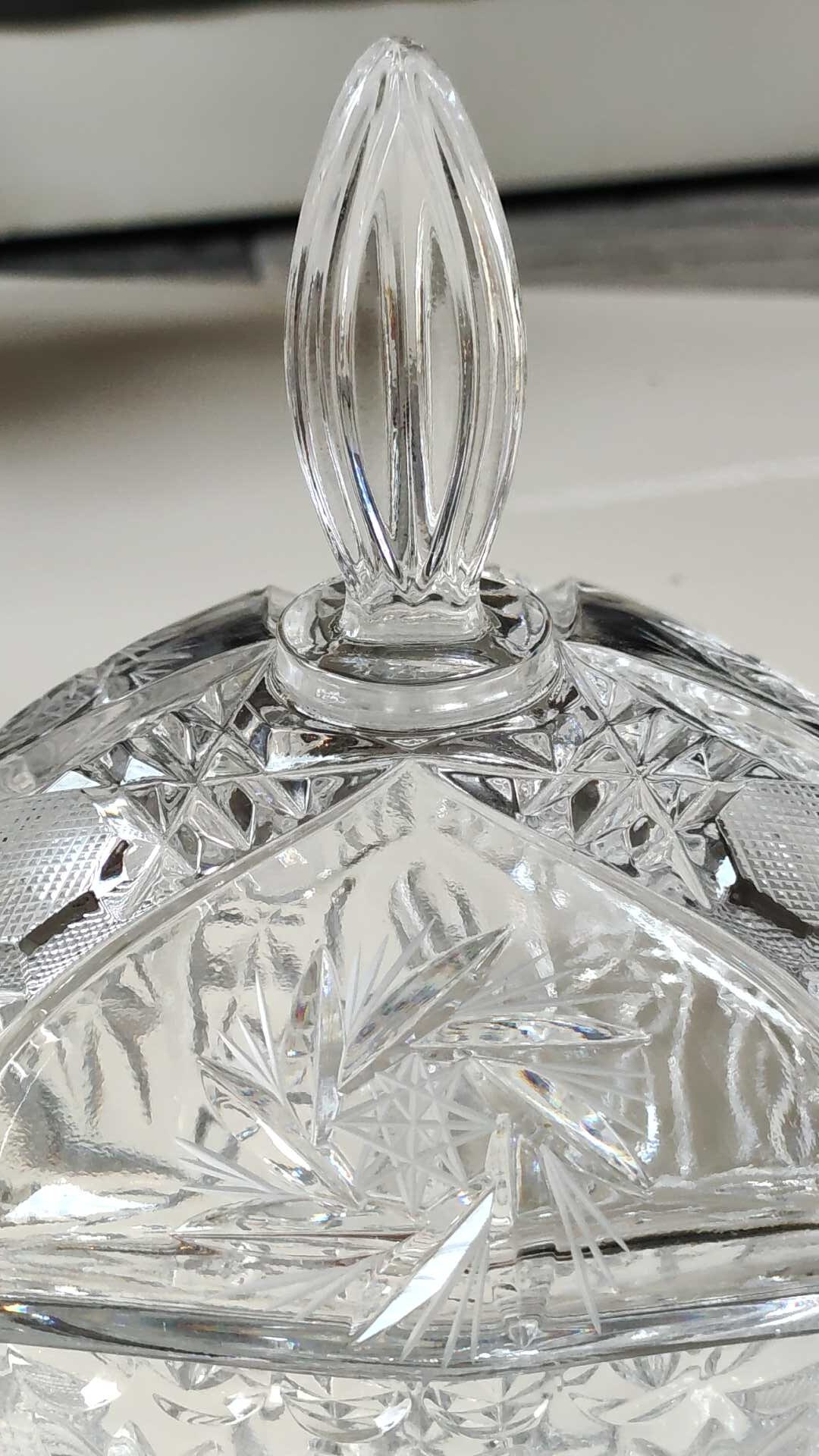 Magnificent Boho Crystal Candy Box Finely Cut Tripod/resting - Etsy