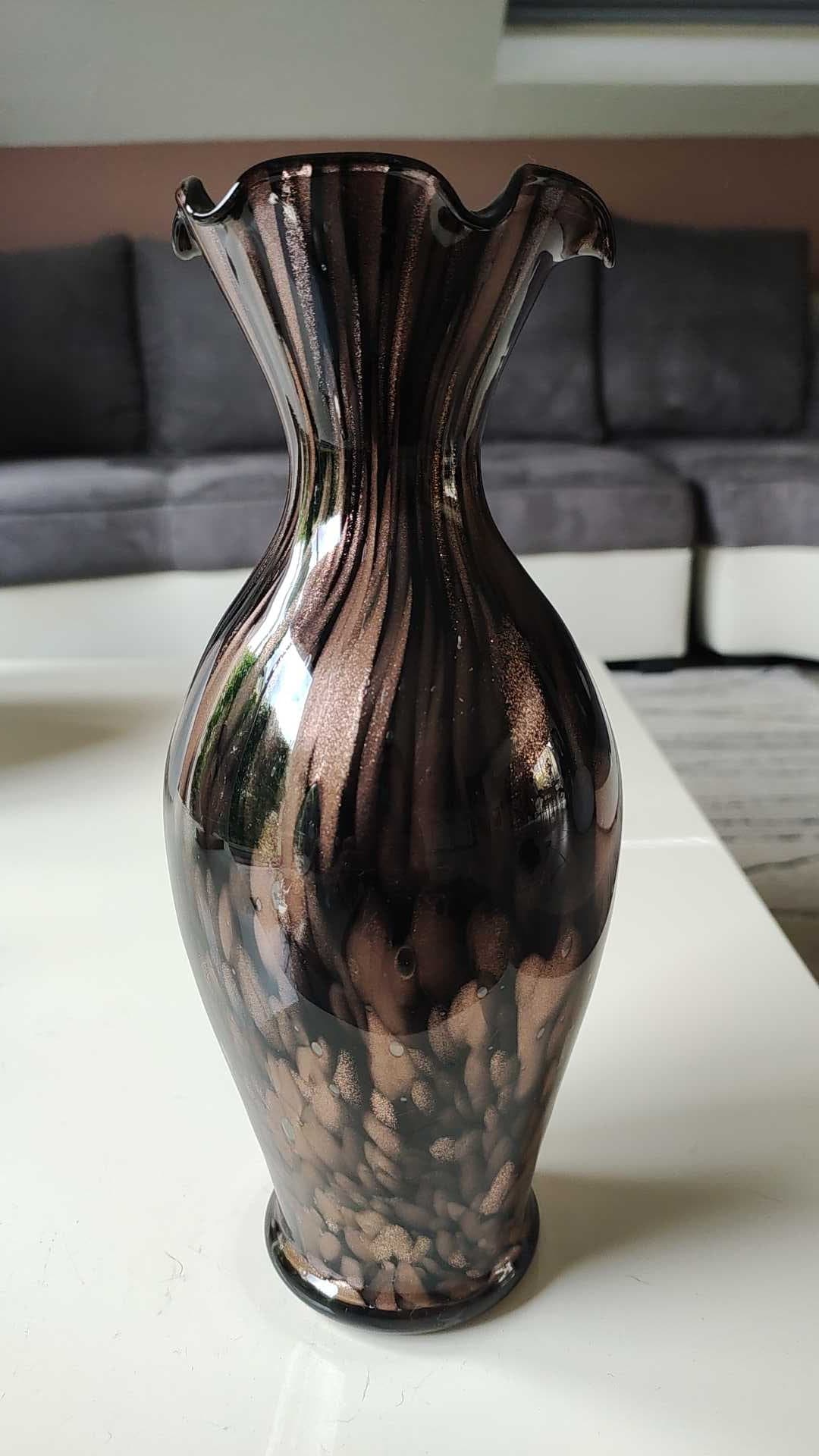 Vintage Vase Design. in Murano Blown Art Glass/designer V.nason ...