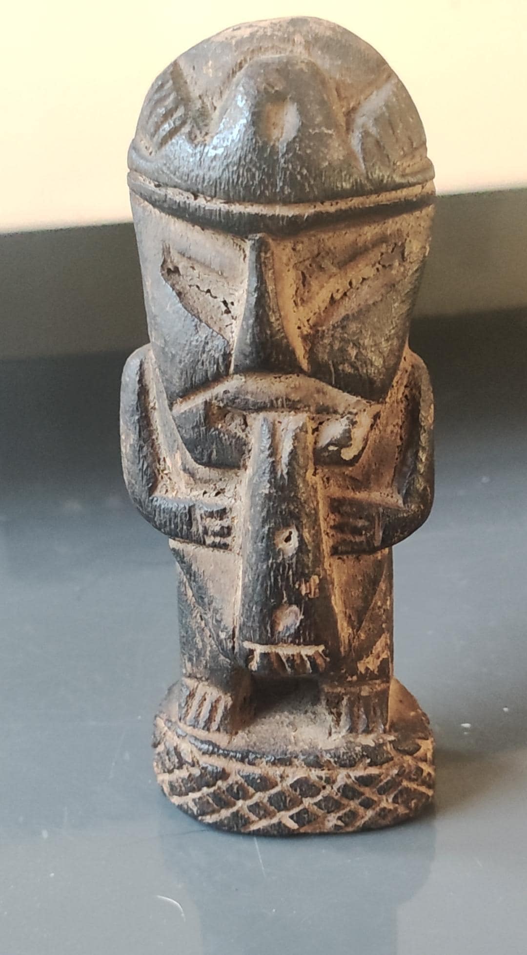 Superb Antique Statuette/vintage Totem Figurine of an Aztec/mayan Flute ...