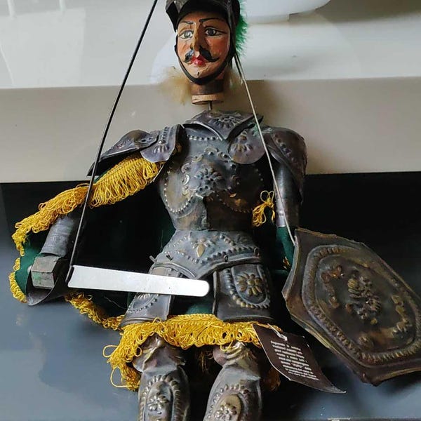 Knight Puppet - Etsy