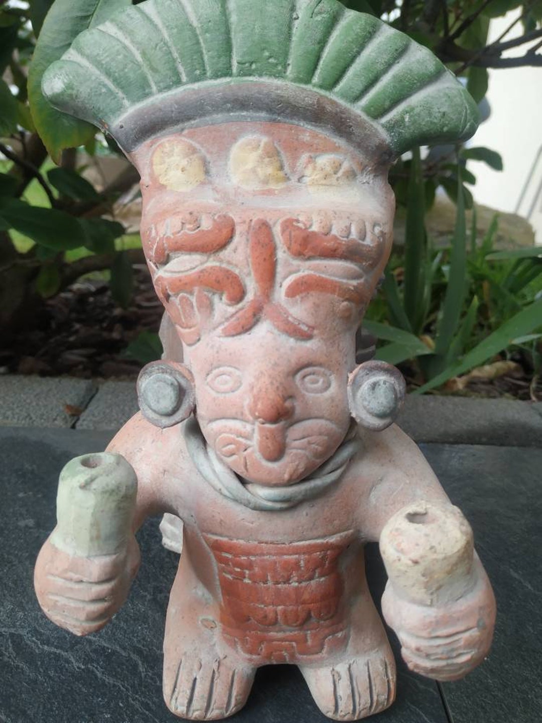 Sculpture/statue Figurine Mexican Art. Aztec/mayan. in Terracotta. Pre ...