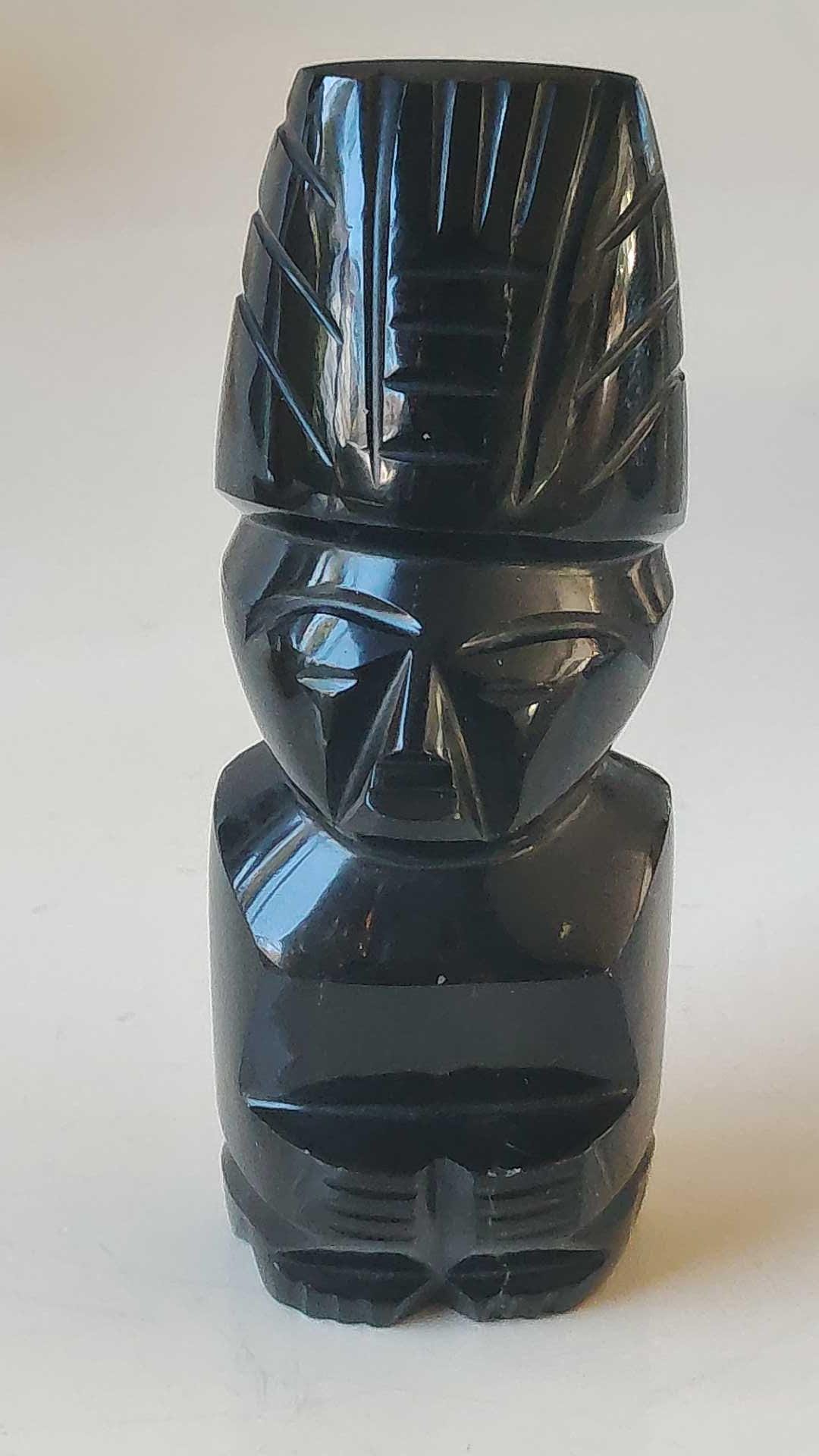 Mexican Totem/aztec/mayan Warrior God Handcrafted Statuette With High ...