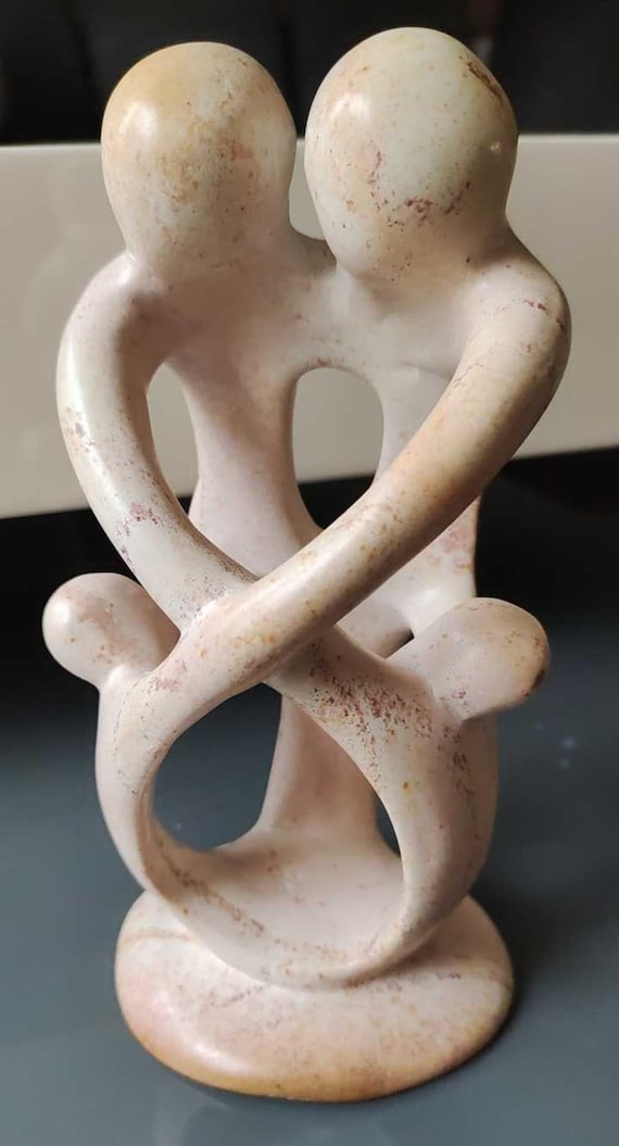 Abstract Soapstone Sculpture