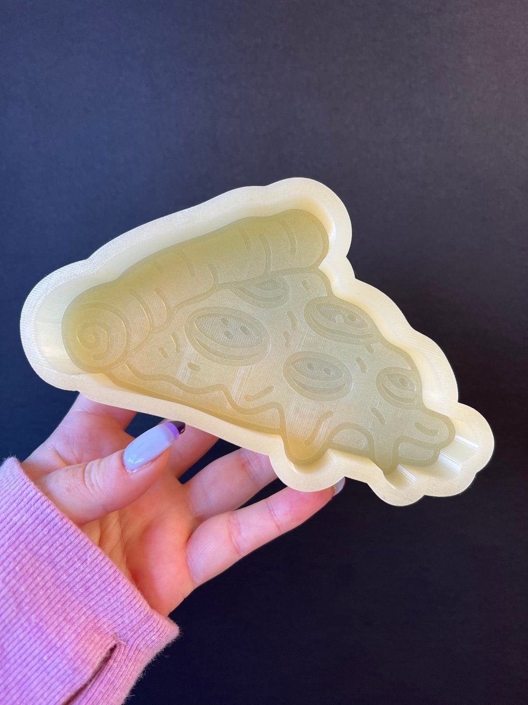 Cheesy Pizza Silicone Mold - Freshies, Silicone Molds, Silicone Freshie ...
