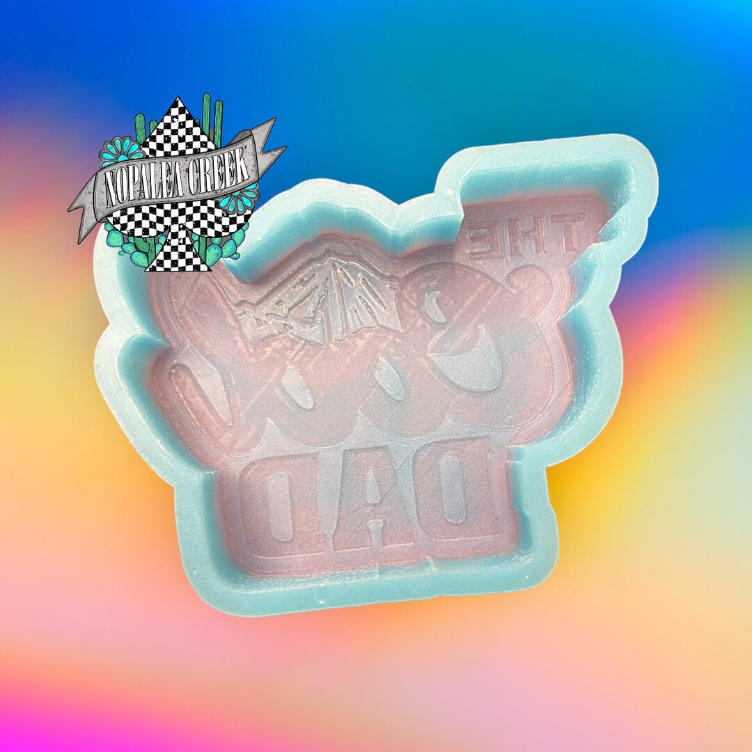 The Cool Dad Silicone Mold- Silicone Molds for Freshies, Silicone Mold ...