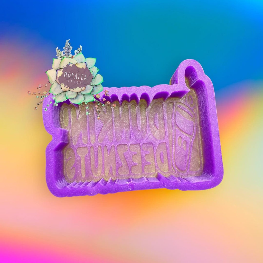 Dunkin' Deeznuts Silicone Mold (B1620)- Freshies, Silicone Molds, Molds ...