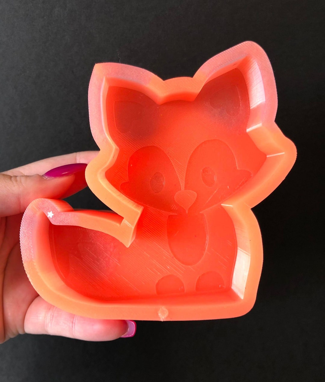 Cute Fox Silicone Freshies, Silicone Molds, Silicone Freshie Mold ...