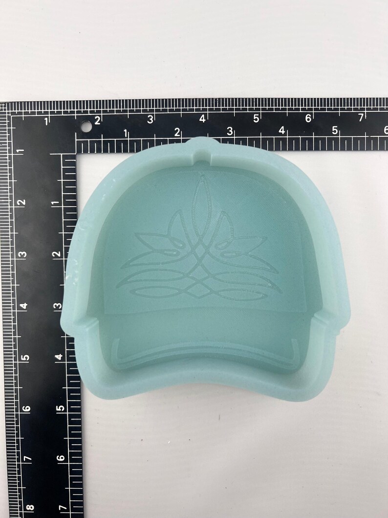 Boot Stitch Trucker Hat Silicone Mold -silicone Mold, Soap Molds ...