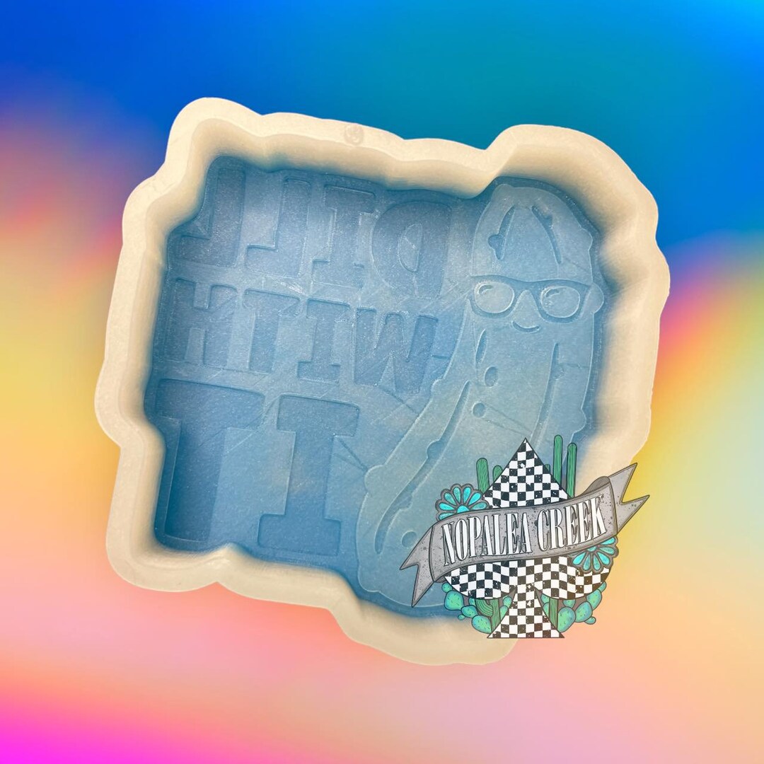 Dill With It Silicone Mold-freshies, Silicone Molds, Silicone Freshie ...