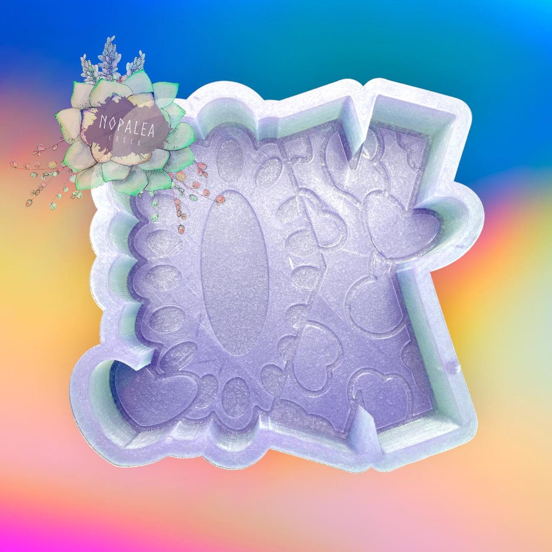 XO Concho Silicone Mold - Freshies, Silicone Molds, Silicone Freshie ...