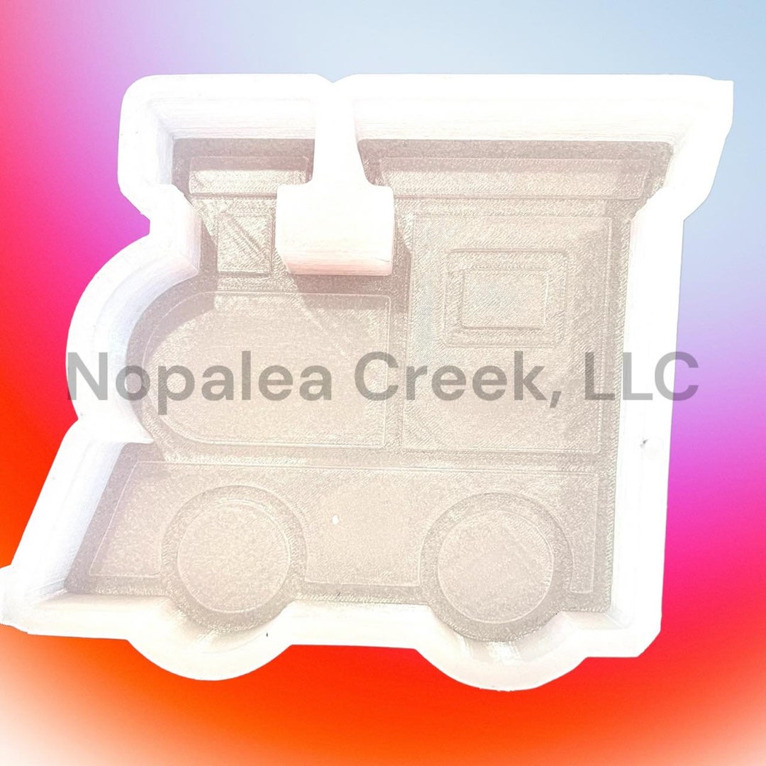 Simple Train Silicone Mold - Silicone Molds, Silicone Molds for ...