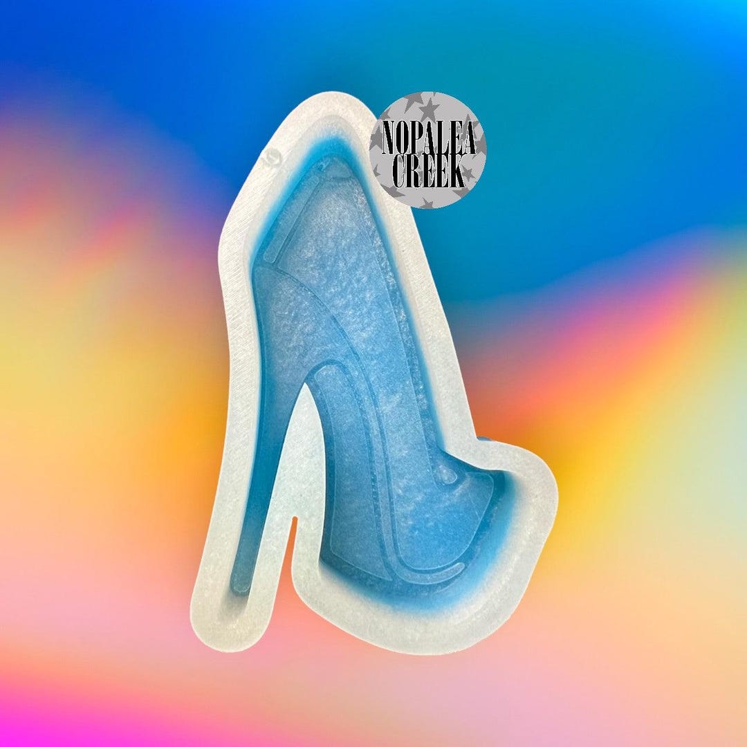 Stiletto Silicone Mold- Silicone Molds for Freshies, Silicone Mold ...