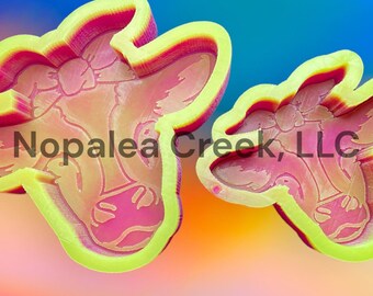 Cow With Spots Silicone Mold Freshie Mold, Silicone Molds, Molds for ...