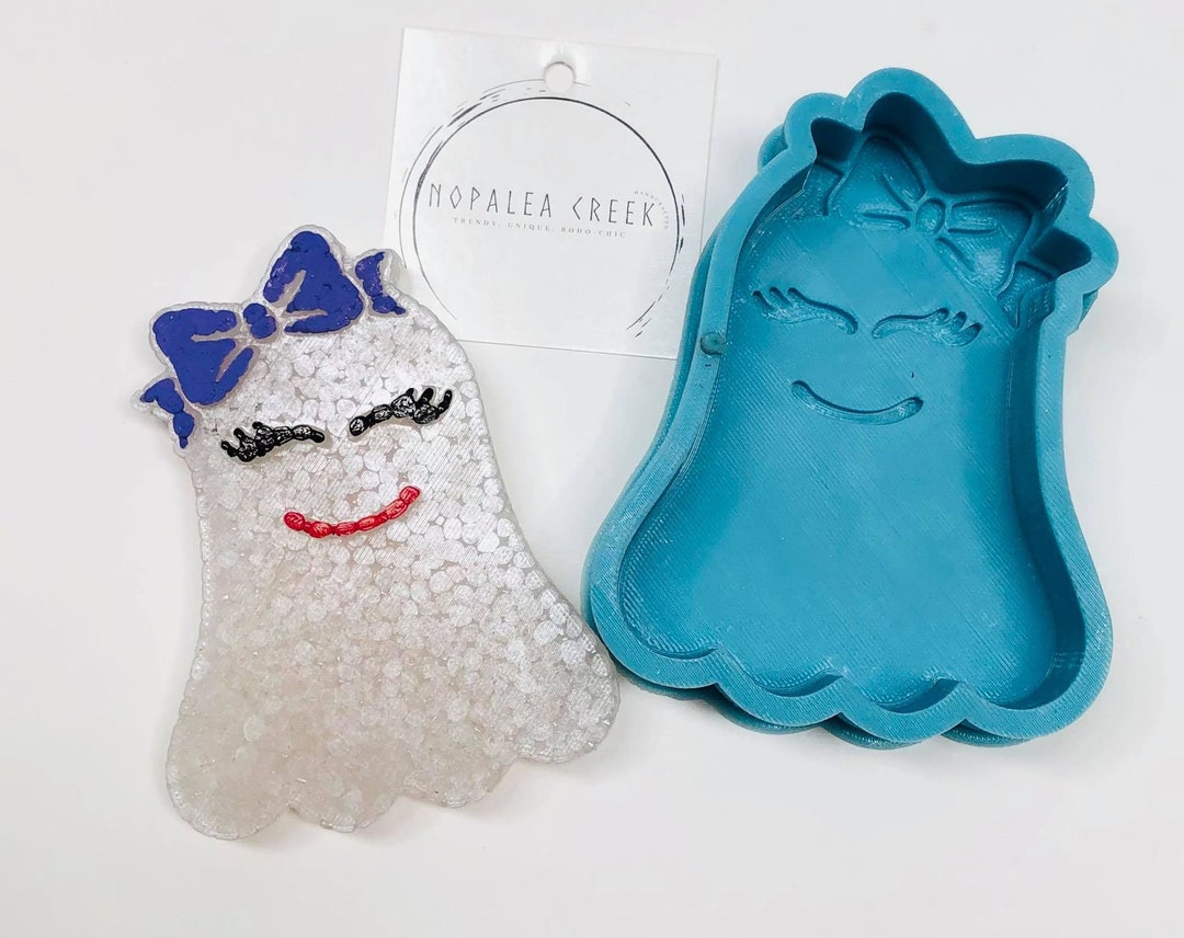 Cutie Boo Silicone Mold - Freshies, Silicone Molds, Silicone Freshie ...